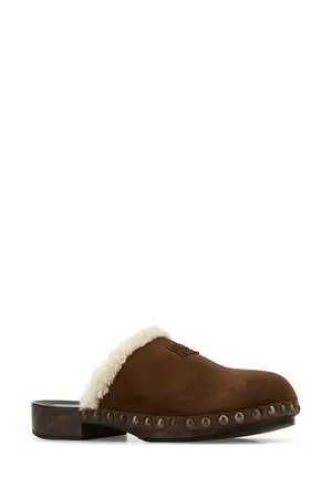 Miu Miu Suede Clogs