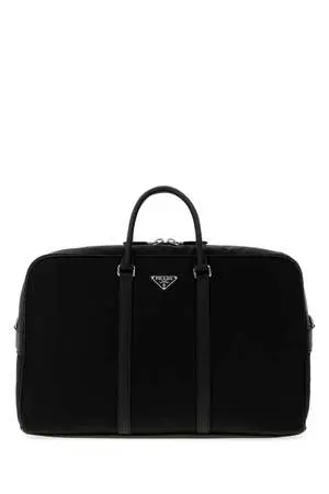Prada Re-nylon Travel Bag - Black
