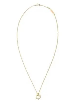 FERRAGAMO Metal Gancini Necklace - Gold