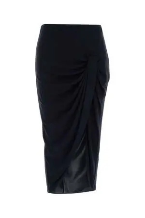 Stella McCartney Midnight Viscose Skirt