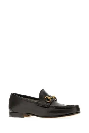 Gucci Dark Leather Horsebit 1953 Loafers - Brown