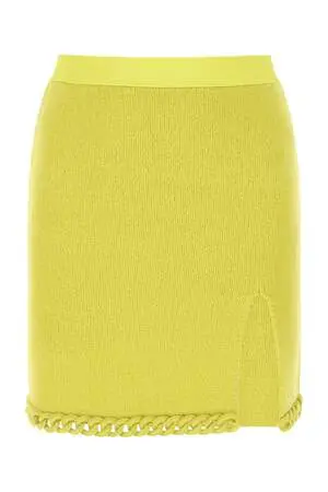 Bottega Veneta Wool Mini Skirt - Green