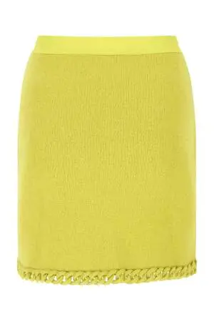 Bottega Veneta Wool Mini Skirt - Green