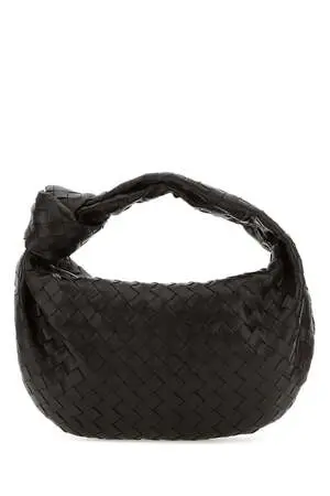 Bottega Veneta Dark Leather Teen Jodie Handbag - Brown