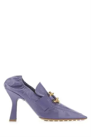 Bottega Veneta Nappa Leather Pumps - Purple
