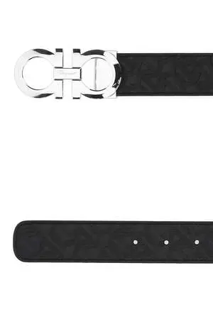 FERRAGAMO Leather Reversible Belt