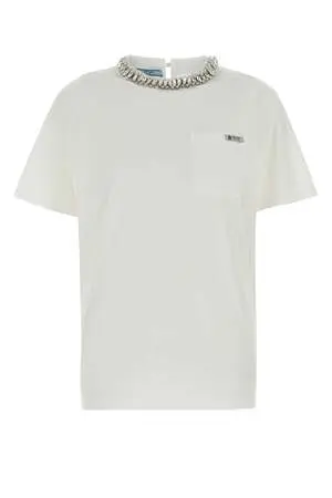 Prada Cotton T-shirt - White