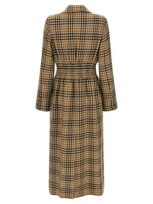 Valentino Garavani Houndstooth Wool Coat