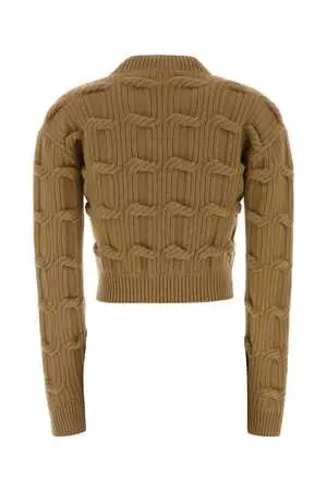 Stella McCartney Cropped Sweater - Brown