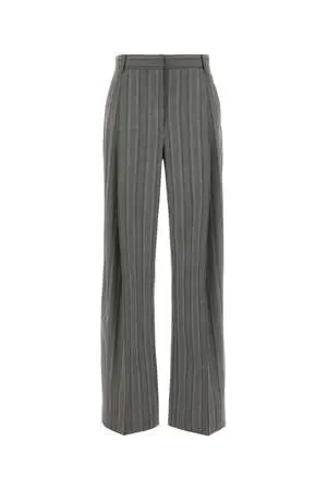 Stella McCartney Embroidered Wool Pant - Multicolor