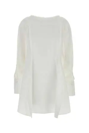 Carven Poplin Esperanto Mini Dress - White