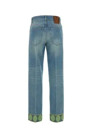Valentino Garavani Embellished Denim Jeans