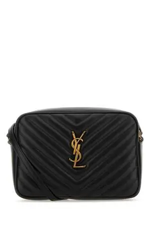 Saint Laurent Leather Crossbody Bag - Black