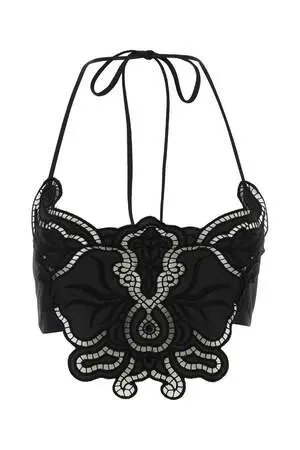 Blumarine Lace Top - Black