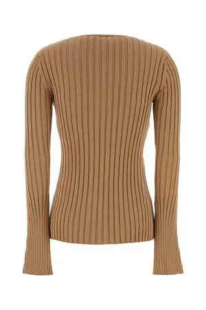 Stella McCartney Camel Cotton Cardigan