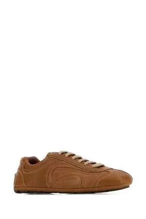 Prada Nappa Leather Montecarlo Re-edition 2005 Sneakers - Brown
