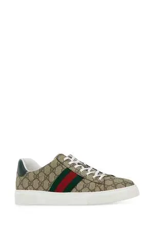Gucci Gg Supreme Fabric Ace Sneakers - Multicolor