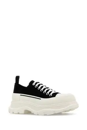 Alexander McQueen Canvas Tread Slick Sneakers