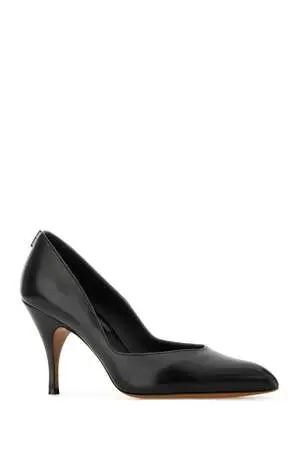 Miu Miu Leather Pumps - Black