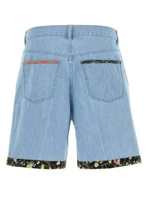 Valentino Garavani Denim Bermuda Shorts