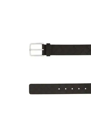 Bottega Veneta Dark Leather Belt