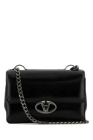 Valentino Garavani Leather Small Vlogo Shoulder Bag