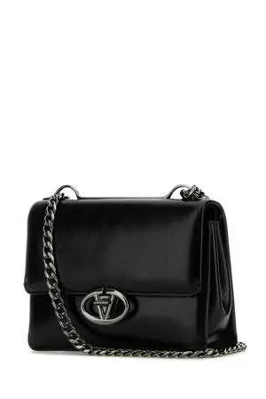Valentino Garavani Leather Small Vlogo Shoulder Bag