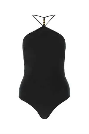 Bottega Veneta Stretch Bodysuit - Black