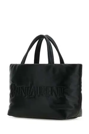 Saint Laurent Nappa Leather Shopping Bag - Black