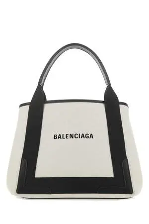 Balenciaga Balenciaga Women Two-Tone Canvas Handbag Multicolor