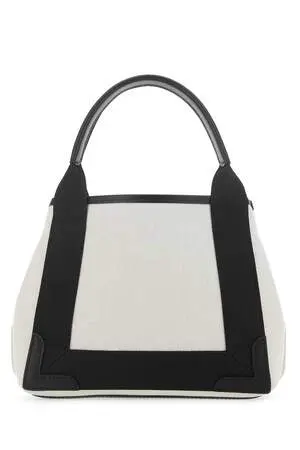 Balenciaga Two-tone Canvas Handbag - Multicolor