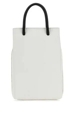 Balenciaga Leather Phone Case - White
