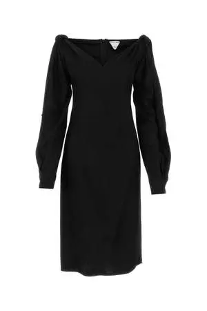 Bottega Veneta Viscose Dress - Black