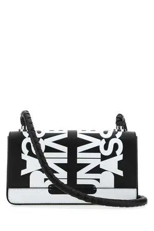 Burberry Two-tone Leather Crossbody Bag - Multicolor