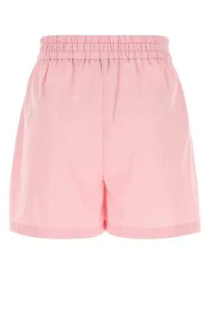 Burberry Embroidered Poplin Shorts