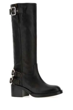 Chloé Leather Dakota Boots
