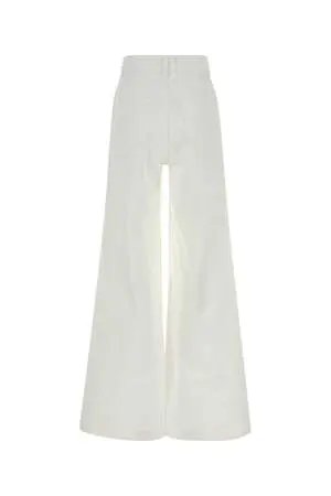 Alaïa Denim Wide-leg Jeans