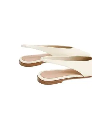 Bottega Veneta Calf Leather Sofia Slingback Ballerinas