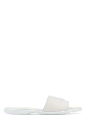 Gucci Nappa Leather Slippers - White