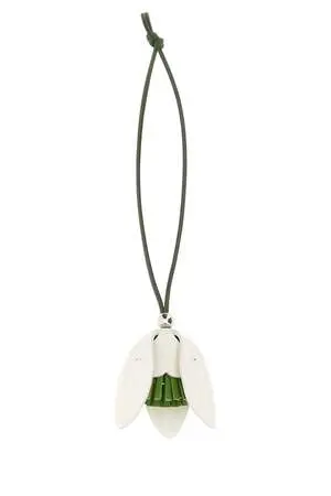 JW Anderson Two-tone Leather Snowdrop Charm