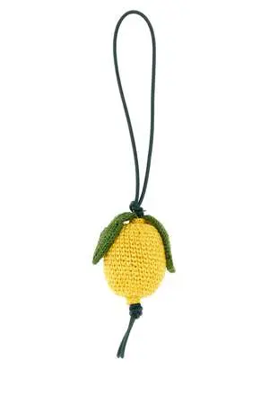 JW Anderson Crochet Lemon Charm - Yellow