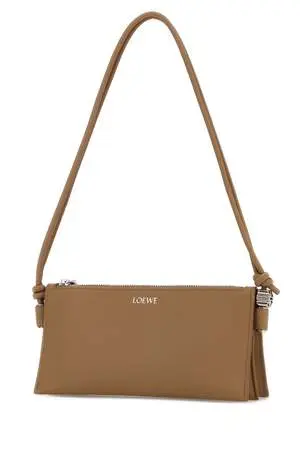Loewe Camel Leather Joya Shoulder Bag