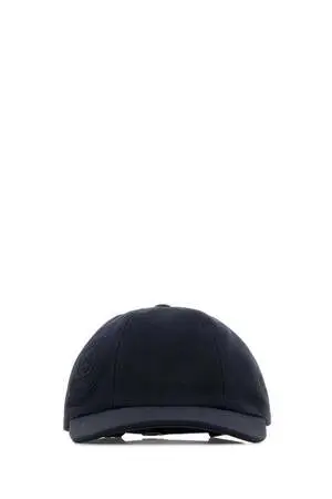Gucci Navy Cotton Baseball Cap - Blue