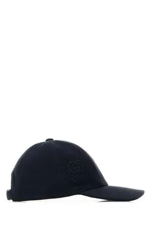 Gucci Cotton Baseball Cap - Blue