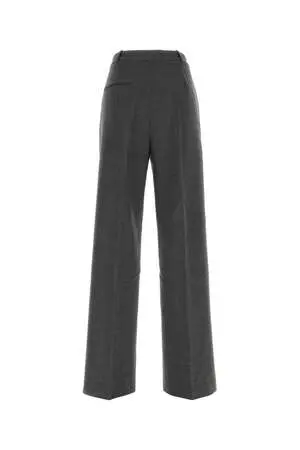 SELF-PORTRAIT Dark Grey Twill Pant