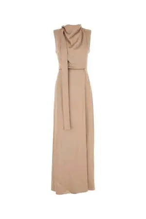Fendi Long Dress - Brown