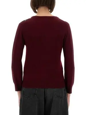 GANNI Jacquard Cashmere Cardigan - Multicolor