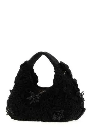 GANNI Crochet Handbag