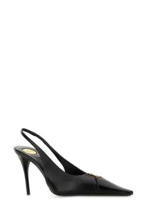 Saint Laurent Leather Babylone 90 Pumps - Black