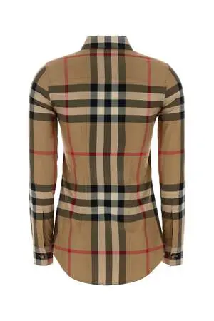 Burberry Embroidered Cotton Shirt